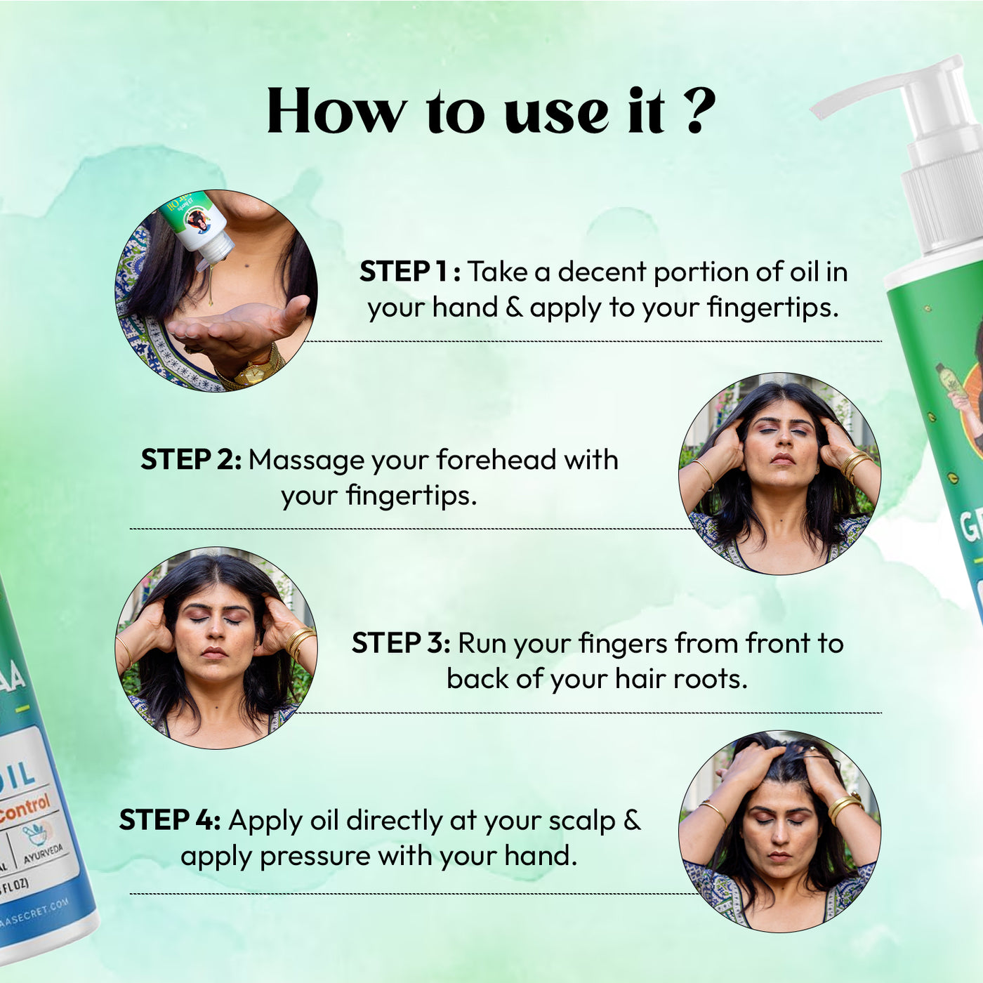 Buy 13 Herbs Hair Oil for Hair Fall Control & Healthy Hair Growth – 100mL