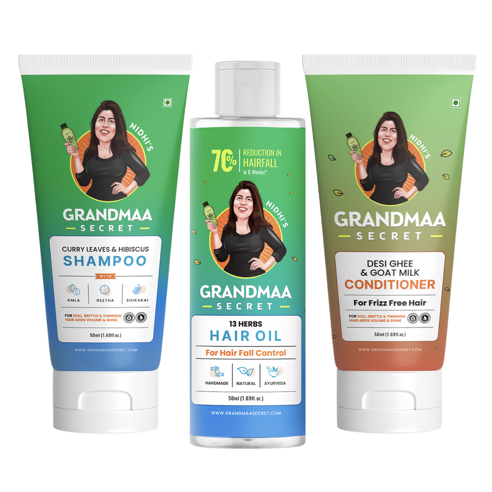 Buy Hair Care Combo Pack Online | Grandmaa Secret